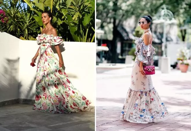 Vestidos de verão elegante 2021 - Estilos longos e curtos, para mulheres grávidas, cheio de mulheres e casamento 3807_5