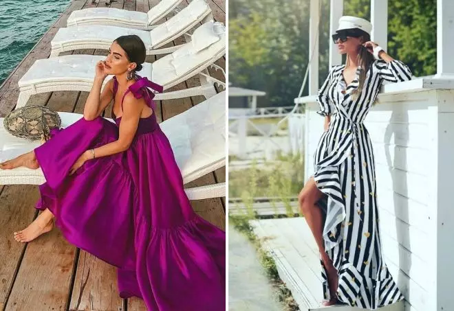 Vestidos de verão elegante 2021 - Estilos longos e curtos, para mulheres grávidas, cheio de mulheres e casamento 3807_6