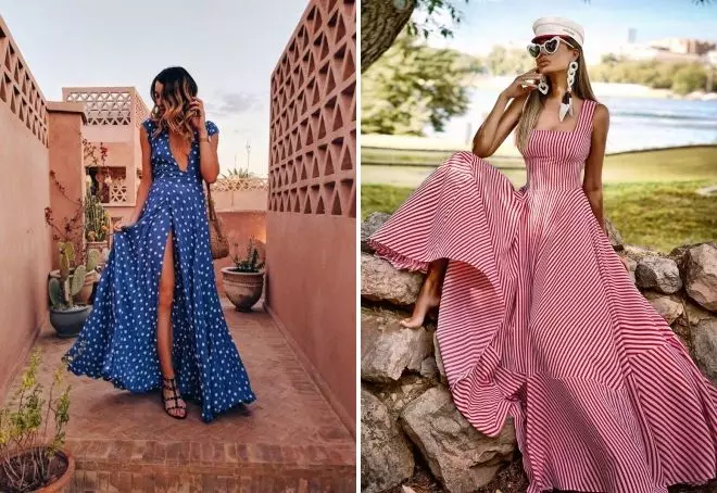 Vestidos de verão elegante 2021 - Estilos longos e curtos, para mulheres grávidas, cheio de mulheres e casamento 3807_7