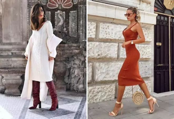 Moda Kadın Elbiseleri 2021 - Akşam, Düğün, Uzun, Kısa, Deri ve Vintage 3809_35