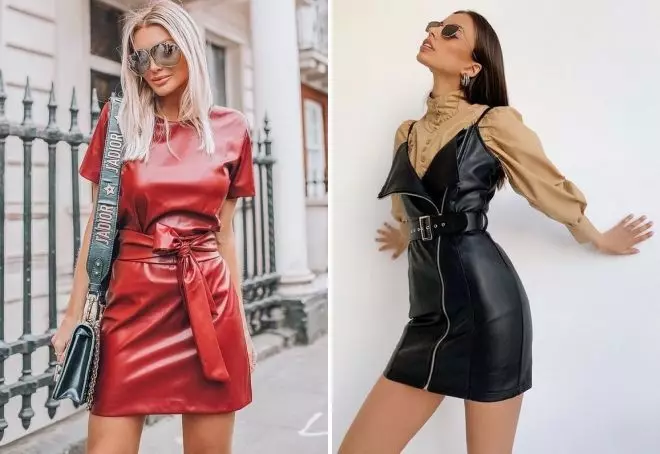 Moda Kadın Elbiseleri 2021 - Akşam, Düğün, Uzun, Kısa, Deri ve Vintage 3809_47