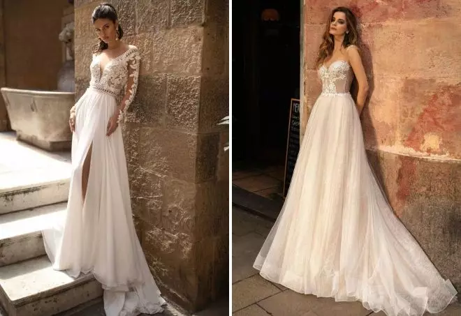 Vestidos de moda 2021 - Estilos cortos y largos, tarde, boda, para mujeres llenas y embarazadas 3810_19