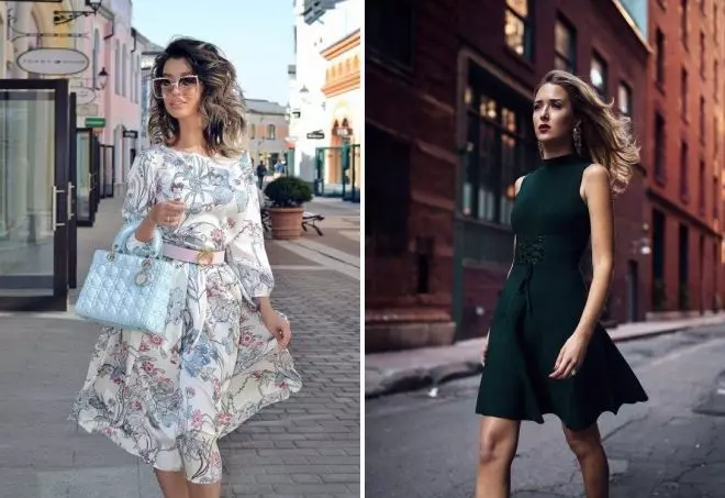 Vestidos de moda 2021 - Estilos cortos y largos, tarde, boda, para mujeres llenas y embarazadas 3810_8