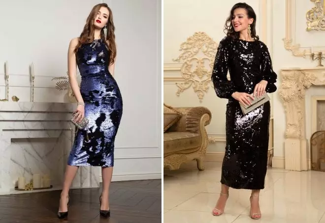 Trang phục cho năm mới 2021 - Cách chọn trang phục với bản in, đính sequin và theo phong cách retro 3811_24