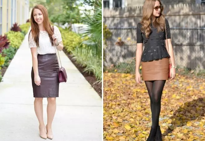 Brown Skirt - Balat, Suede, Velvet, Denim, Lapis, Pleated, Knited, Uban sa Unsa ang Gisul-ob? 3826_4