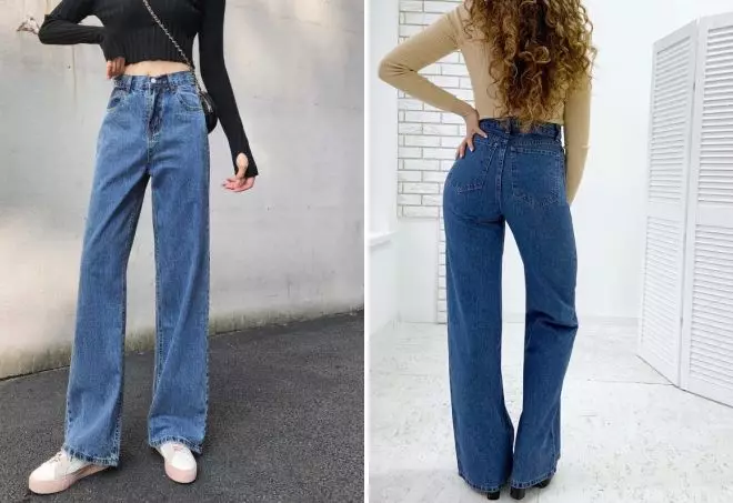 Emakumeen Jeans Hodiak - Zer jantzi zer oinetako urdin urdin, zuria, beltza eta grisa 3838_10