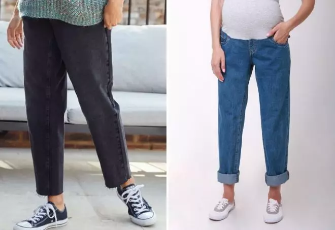 Emakumeen Jeans Hodiak - Zer jantzi zer oinetako urdin urdin, zuria, beltza eta grisa 3838_13