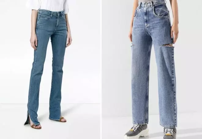 Emakumeen Jeans Hodiak - Zer jantzi zer oinetako urdin urdin, zuria, beltza eta grisa 3838_26