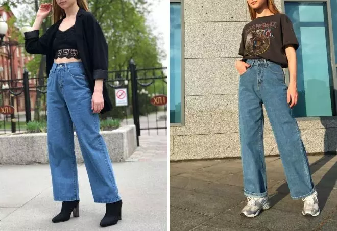 Emakumeen Jeans Hodiak - Zer jantzi zer oinetako urdin urdin, zuria, beltza eta grisa 3838_3