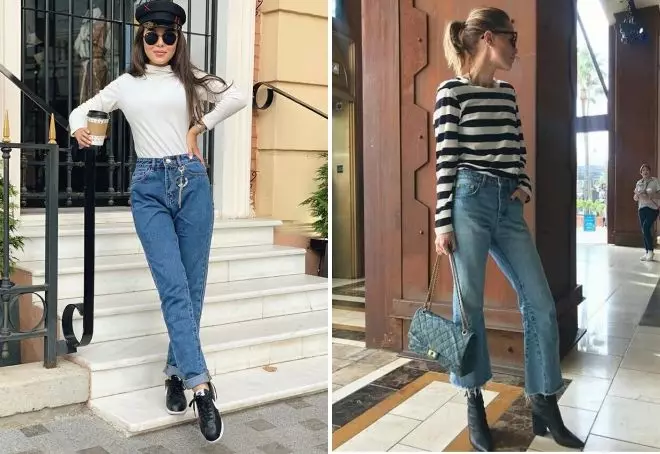 Emakumeen Jeans Hodiak - Zer jantzi zer oinetako urdin urdin, zuria, beltza eta grisa 3838_44