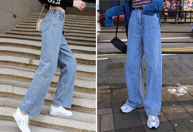 Emakumeen Jeans Hodiak - Zer jantzi zer oinetako urdin urdin, zuria, beltza eta grisa 3838_9