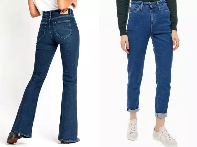 Jeans ipi Kampuni ni bora - chaguzi kwa chapa maarufu kutoka Gloria Jeans kwa Westland, Lee na Levis 3841_5