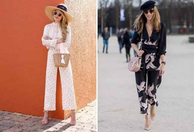 Jumpsuit veror - me pantallona, ​​pantallona të shkurtra, pantallona të gjera, xhins, liri, pambuk, nga lënda kryesore 3844_22