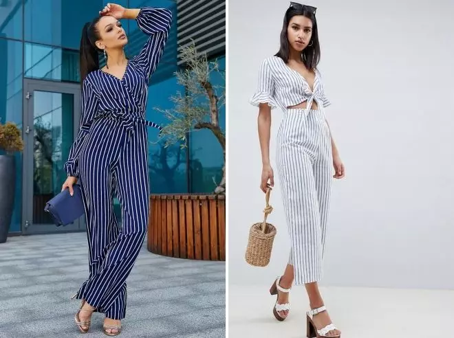 Jumpsuit veror - me pantallona, ​​pantallona të shkurtra, pantallona të gjera, xhins, liri, pambuk, nga lënda kryesore 3844_23