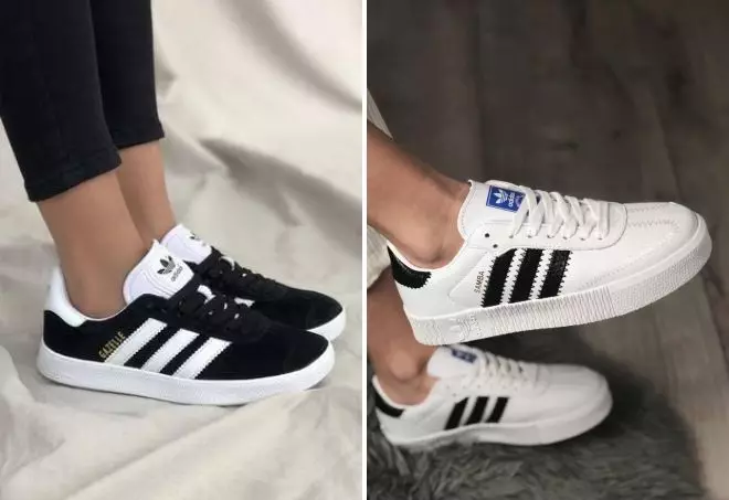 ¿Qué son las zapatillas de moda ahora? En la plataforma, altas suelas, brillantes y sin cordones. 3854_44