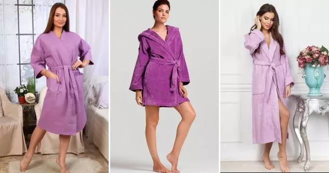 Home bathrobes - Terry, hariri, knitted, velor, knitted, Lace, umeme kwa muda mrefu, mfupi, kimono 3867_17