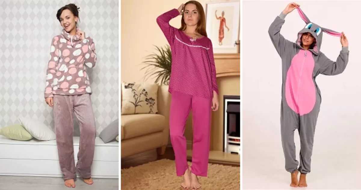 Ifashoni ye-PAASHIRY PAJAMAS-I-TERRY, i-Microfiber, uboya, iFlanne, Ii-Outlhl, I-ICUROWS, I-UIGURN,