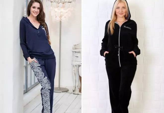 Jinên Malperê yên Fashion - Spor, Vellar, Plush, Havîn, Hooded, ji velor, velvet, cashmere, silk, ji bo keçan, troika, trouser 3879_20