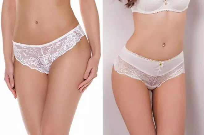 Awọn panti awọn obinrin - eya, awọn afẹsẹsẹ, awọn iṣọn, Tango, Hips, Gidi, Bikini, Brazihio, sipa 3895_21