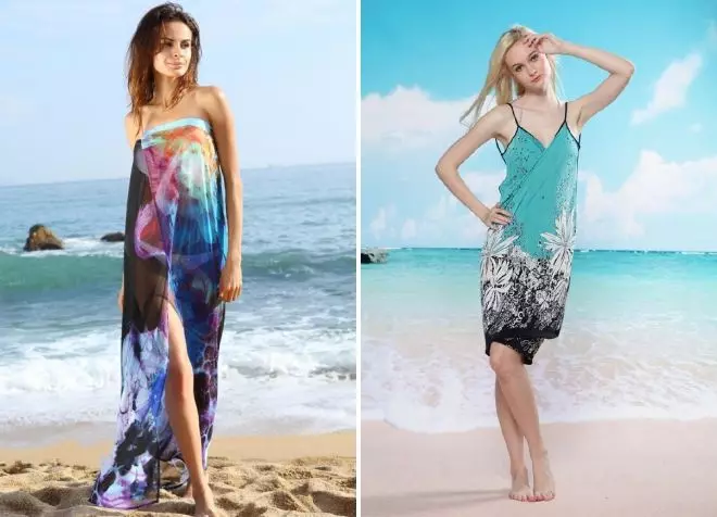 Beach Dress - მოკლე, ხანგრძლივი, ნაქსოვი, Pareo, Mesh, სააბაზანო, პერანგი, ტრანსფორმატორი, მაქმანი, kimono, ქორწილი, სრული 3908_10