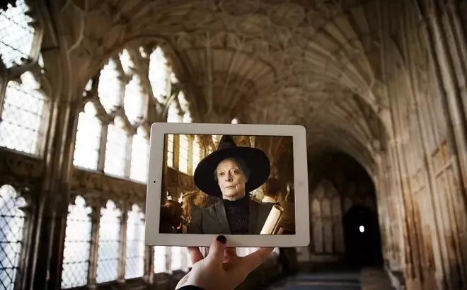 Gloucester Cathedral - Sted for skyde Saga om Harry Potter