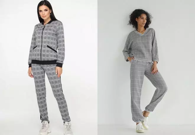 Tracksuit wadon - kanggo fitness lan mlaku, musim panas lan anget, celana pendek, rok lan celonone 3927_31