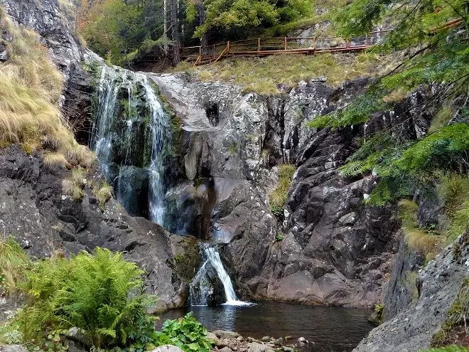 Cachoeiras Canyon (montanhas de Rhodope)