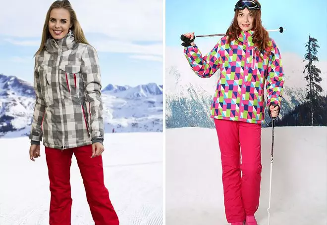 Ženska zimska skijaška odijela - zagrijavanje, obuka, utrke, sport, za hodanje 3937_3