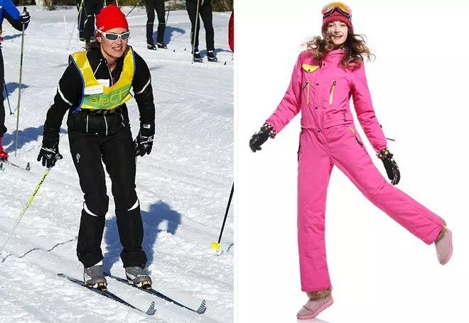 Ženska zimska skijaška odijela - zagrijavanje, obuka, utrke, sport, za hodanje 3937_6