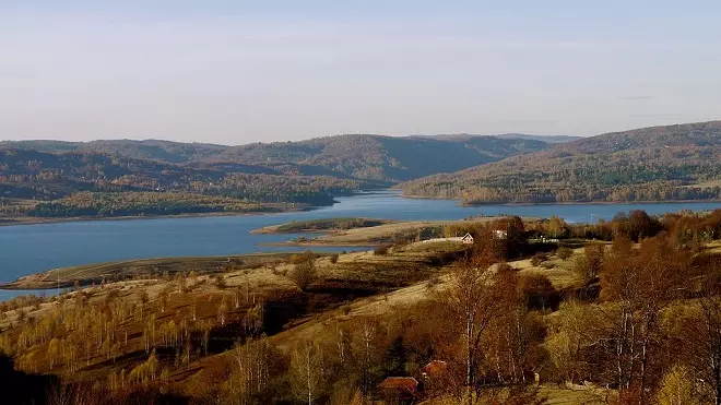 Gdje je Jezero Vlasinskaya