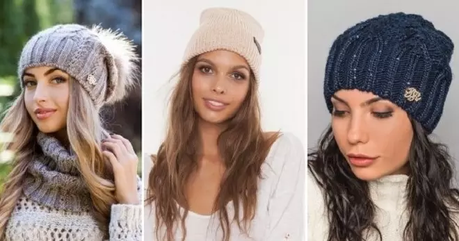 Mga Knitted Hats Alang sa mga Babaye - Usa ka Pahiusa nga Bahin sa aparador sa matag fashionista