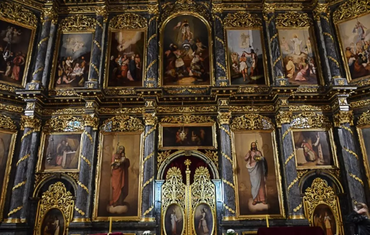 Iconostasis.