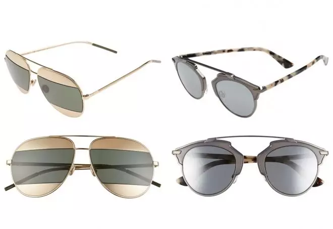 Moda óculos de sol Dior - Aviator and Round, Feline Eye e Mirrings Dior 3983_2