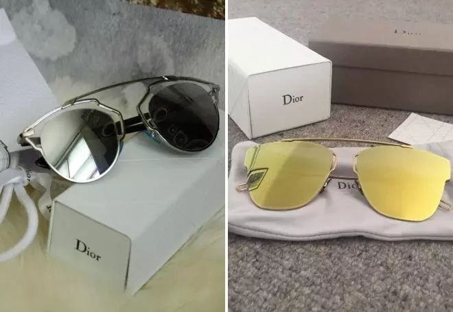 Նորաձեւ արեւային ակնոցներ Dior - Aviator եւ կլոր, կատվային աչք եւ հայելիներ Dior 3983_29