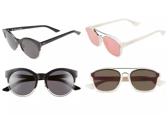 Mode Sunglasses Dior - Aviator en Round, feline Eye en Mirrings Dior 3983_3