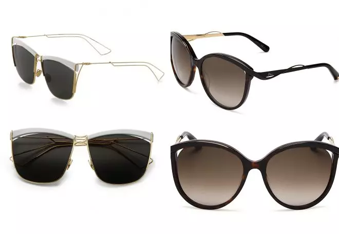 Moda óculos de sol Dior - Aviator and Round, Feline Eye e Mirrings Dior 3983_4