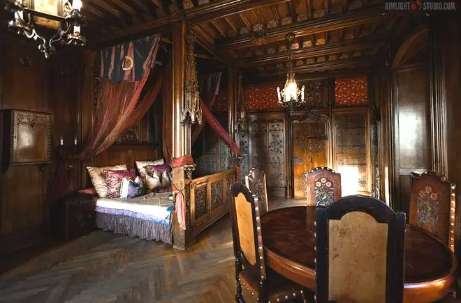 Interior of Choha Castle