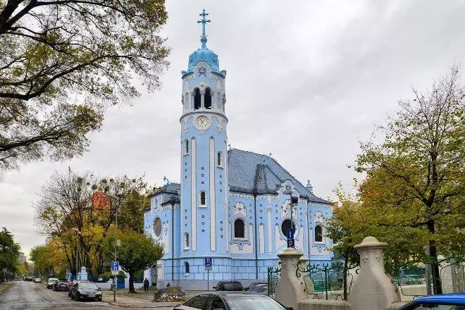 Blue Church Bratislava.