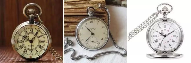 Pocket Watch - Elektronisk, Quartz, Mekanisk, Sølv, Guld, Med Musik, Sådan Bruges, på en kæde 4035_10