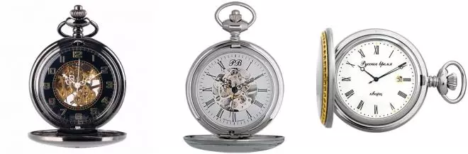 Pocket Watch - Elektronisk, Quartz, Mekanisk, Sølv, Guld, Med Musik, Sådan Bruges, på en kæde 4035_12