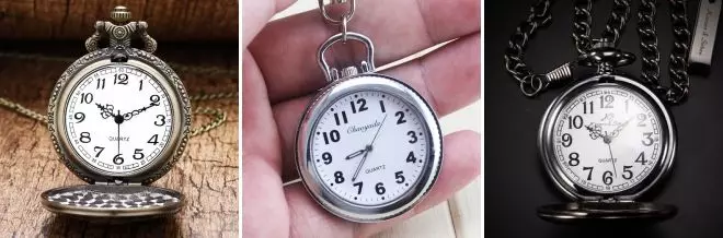 Pocket Watch - Elektronisk, Quartz, Mekanisk, Sølv, Guld, Med Musik, Sådan Bruges, på en kæde 4035_17