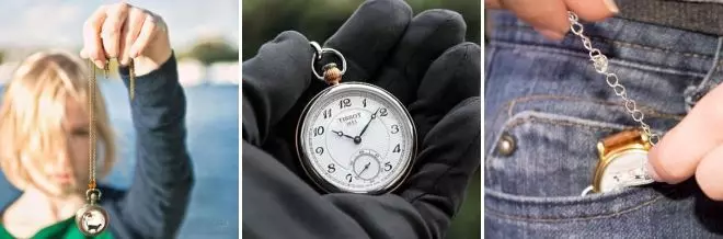 Pocket Watch - Elektronisk, Quartz, Mekanisk, Sølv, Guld, Med Musik, Sådan Bruges, på en kæde 4035_31