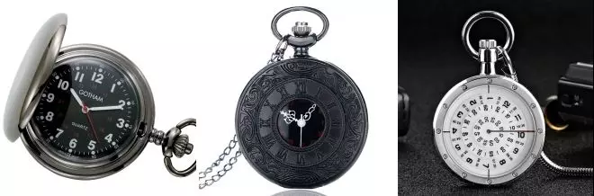 Pocket Watch - Elektronisk, Quartz, Mekanisk, Sølv, Guld, Med Musik, Sådan Bruges, på en kæde 4035_32