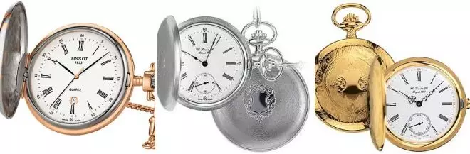 Pocket Watch - Elektronisk, Quartz, Mekanisk, Sølv, Guld, Med Musik, Sådan Bruges, på en kæde 4035_50