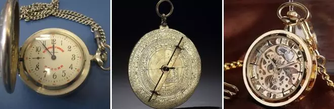 Pocket Watch - Elektronisk, Quartz, Mekanisk, Sølv, Guld, Med Musik, Sådan Bruges, på en kæde 4035_6