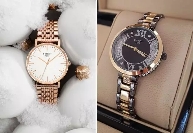 Watch Golden - Nick, Maktaym, Seagull, Rolex, Casio, Sokolov, Tissot, Adamas, Michael Cors, Armani, na almasi, ngozi ya ngozi 4042_14