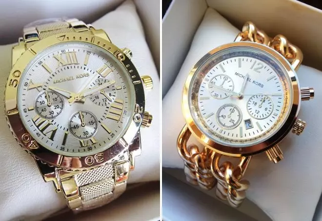 Watch Golden - Nick, Maktaym, Seagull, Rolex, Casio, Sokolov, Tissot, Adamas, Michael Cors, Armani, na almasi, ngozi ya ngozi 4042_15