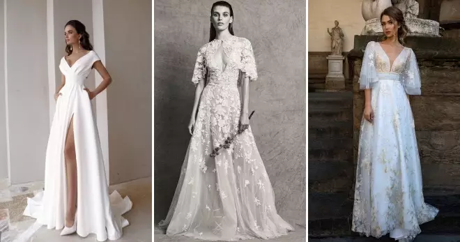 Abiti da sposa 2021 - come scegliere un mini, midi, lungo vestito e su una figura completa