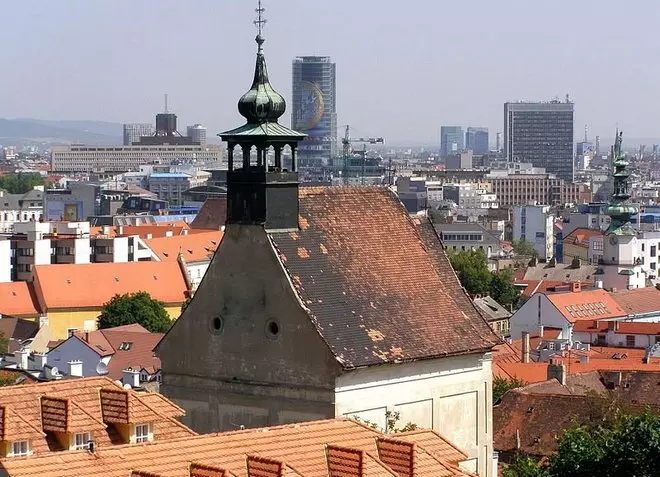 Kerk van St Nicholas - een van die belangrikste besienswaardighede van Bratislava