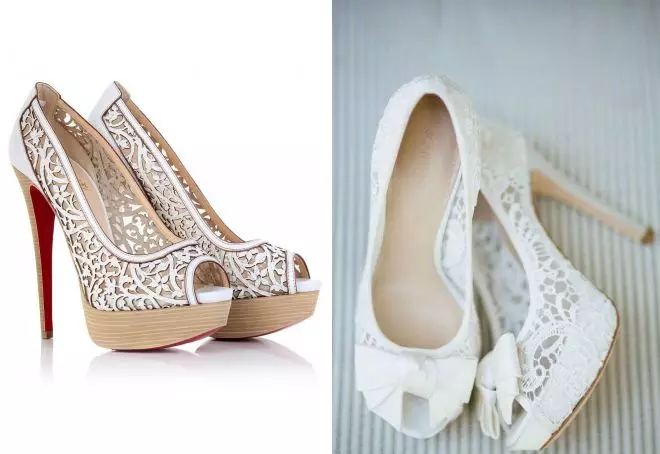 Scarpe da sposa con strass